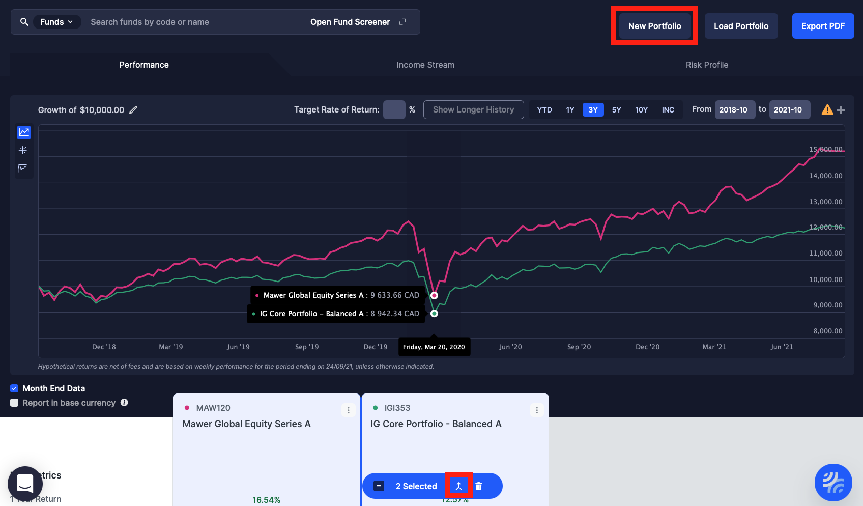 Combining Funds into a Portfolio – English (United States)
